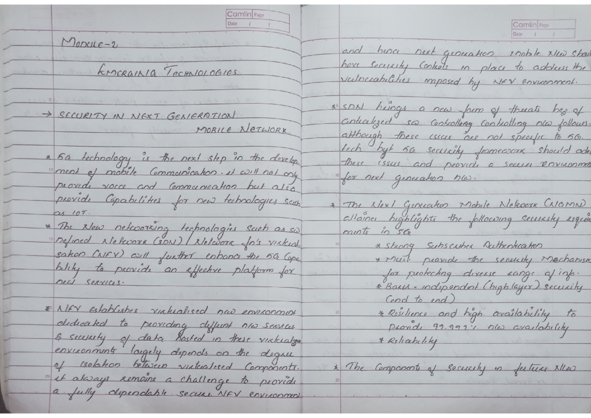 Module 2 - Master of Computer Application - Studocu