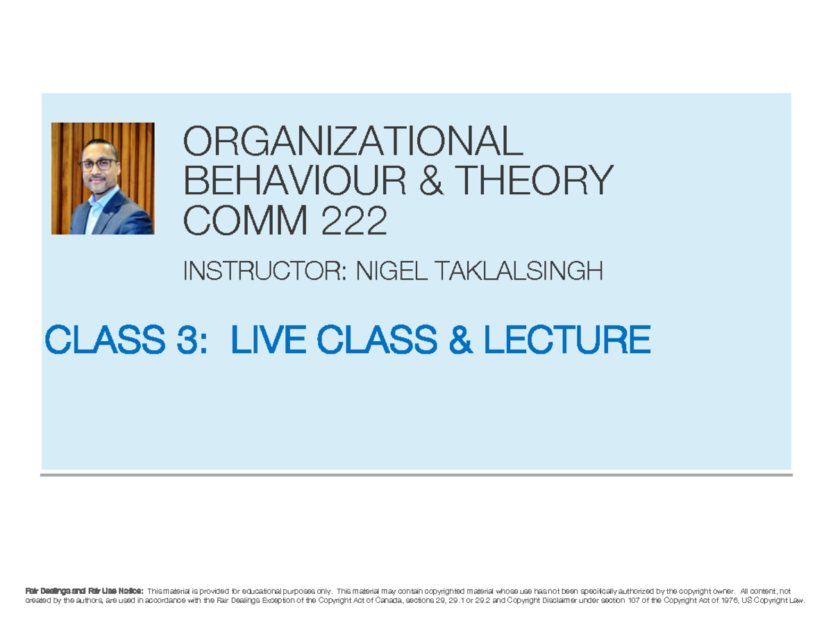 Class 3 Live Class - Notes - CLASS 3: LIVE CLASS & LECTURE ...