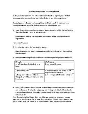 HCM 325 Module Two Short Paper - Consider the following methods by ...