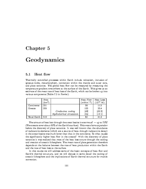 Geophysics chap 1 - The earth in the solar system notes in class ...