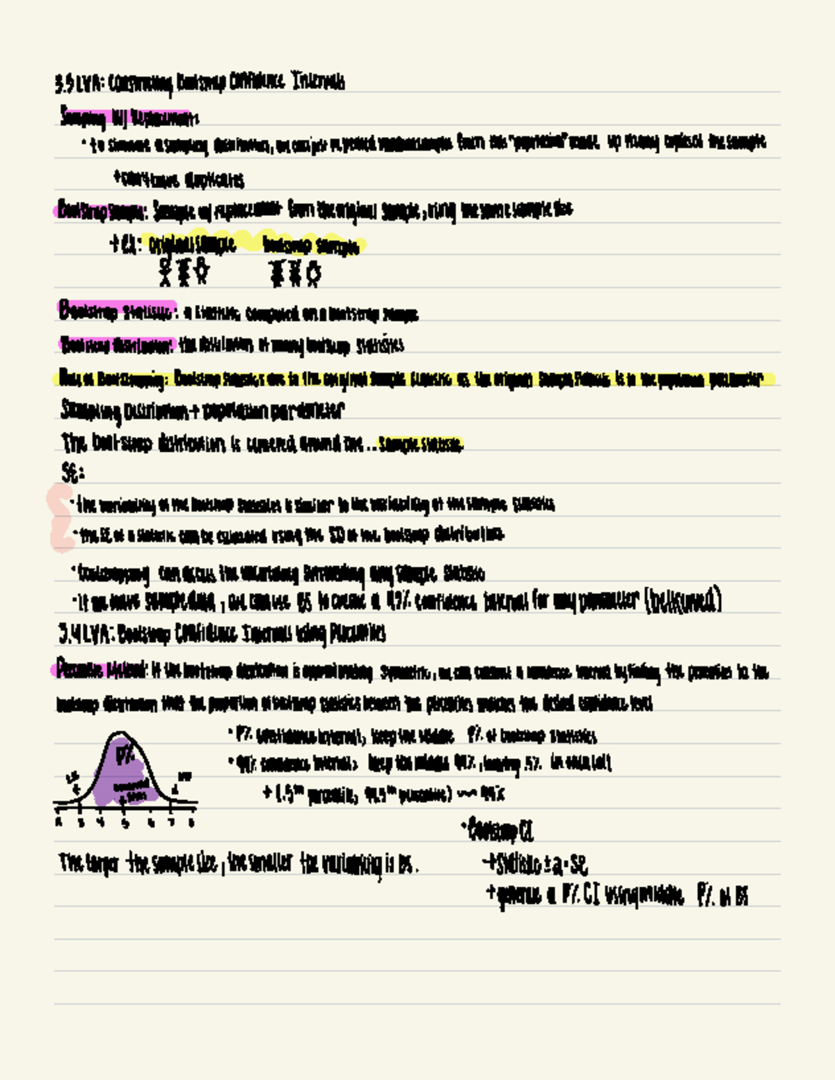 Stat 210 - Jenny shook stats 200 lva notes - 3. ZIVA: Constructing ...