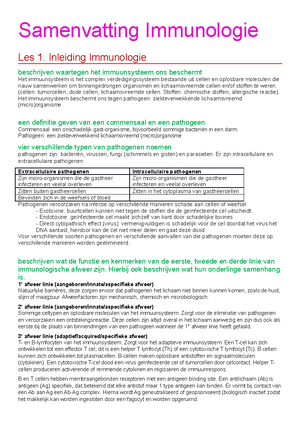AI Verworven immuniteit bij infecties 2015 2 - Verworven immuniteit bij ...