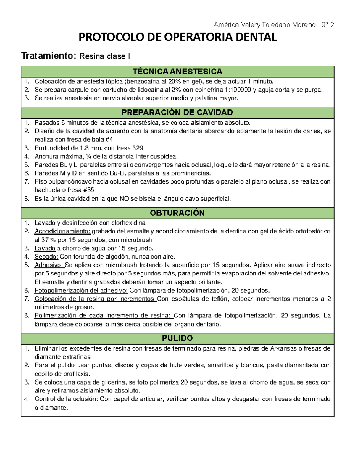 Protocolo ( Resina) - dvjmnbnn jhvb jhyvb - América Valery Toledano ...