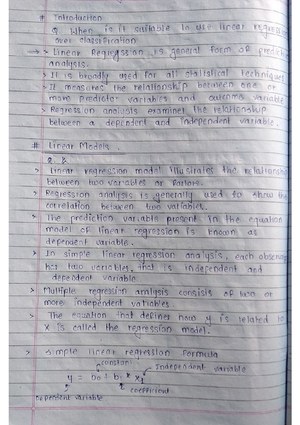 5 ML - Distance And Rule Based Model - Data Science - Studocu