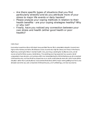 PSY-315 Module 5-3 Final Project - Create an Outline - 5-3 Project ...