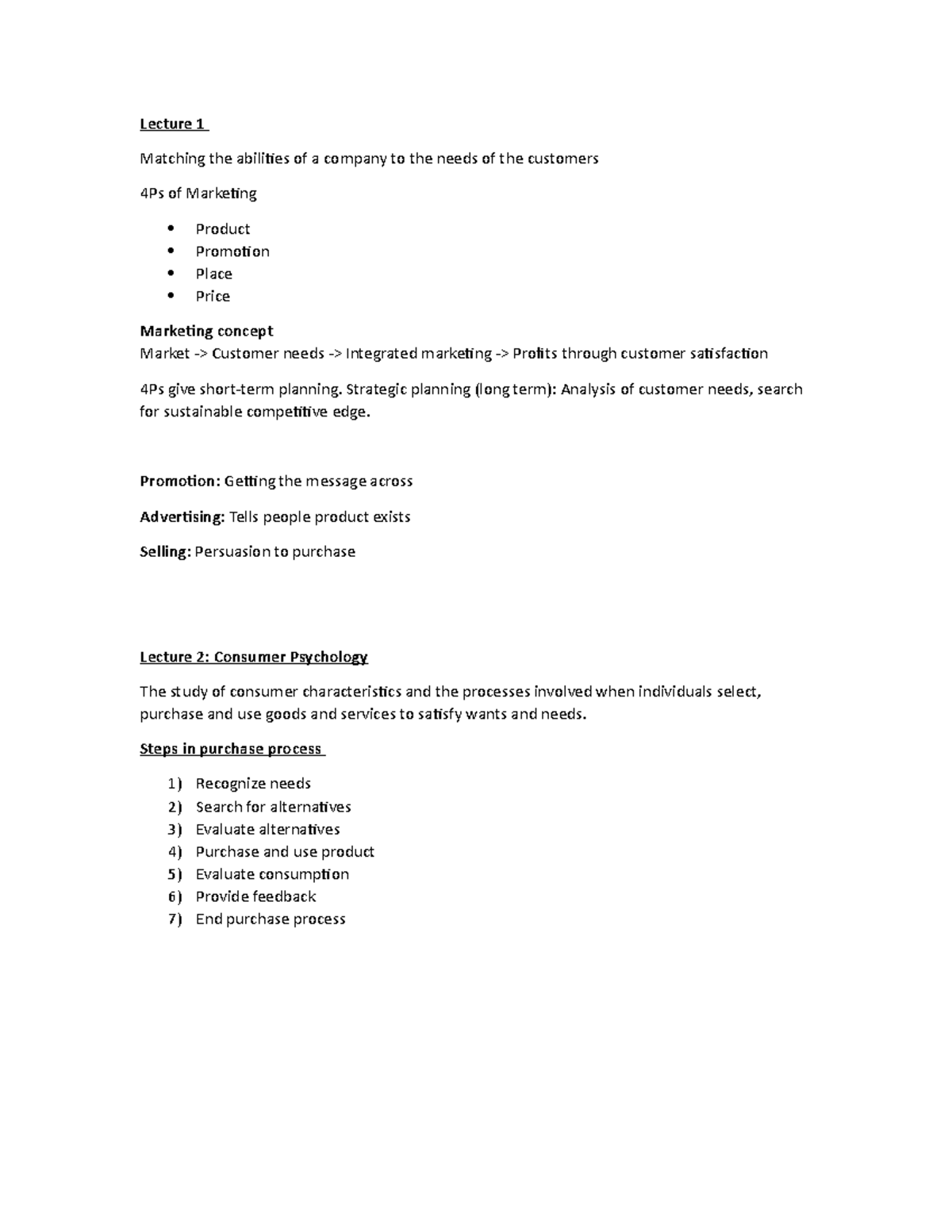 PPM notes - Summary Process and Project Management - Lecture the ...