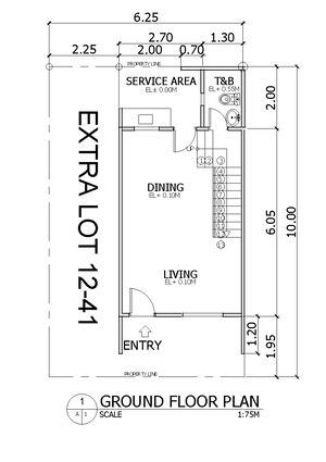 2 Storey 8 Unit Apartment Floor Plan - PROPOSED PROJECT TITLE: REVIEWED ...