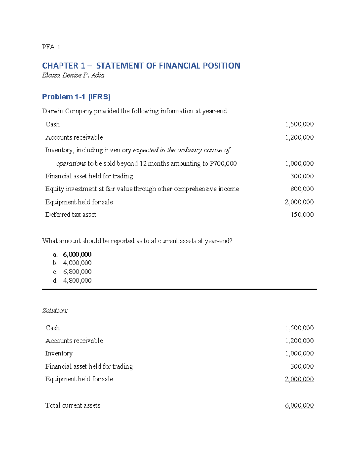 Cfas-pfa-01 compress - N/A - PFA 1 CHAPTER 1 – STATEMENT OF FINANCIAL ...
