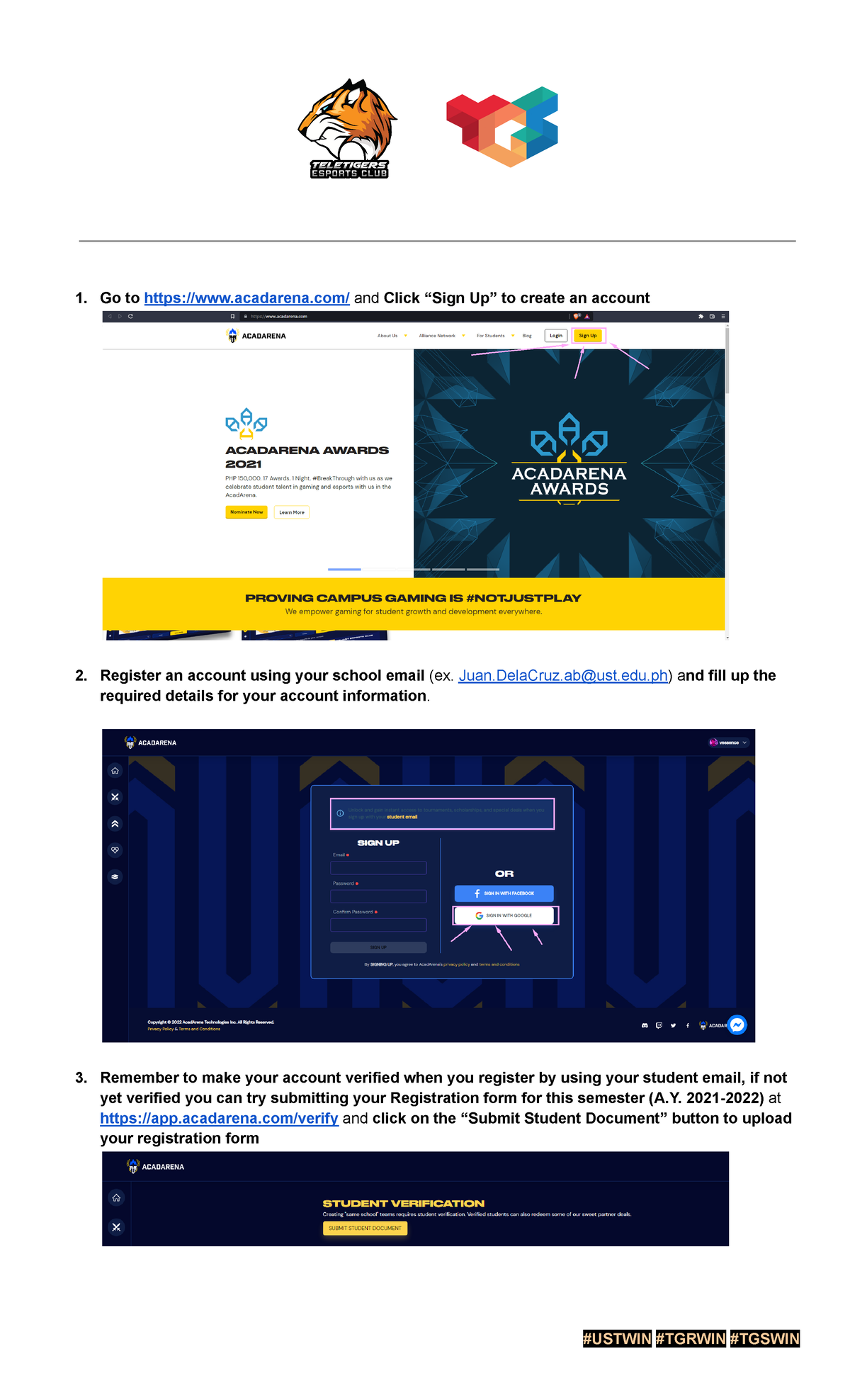 How To Vote for Ustwin at the Acad Arena Awards 2021 - Go toacadarena ...