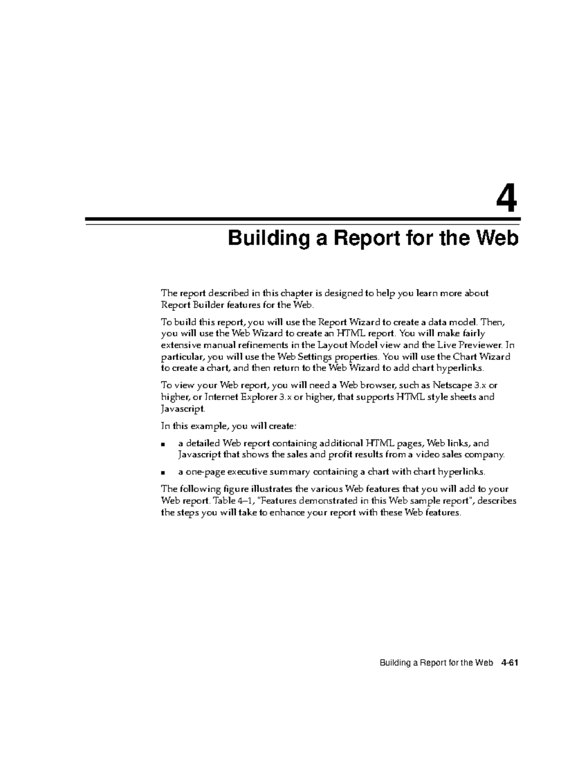 Chapter 04 - Building a Report for the Web - 4 Building a Report for ...