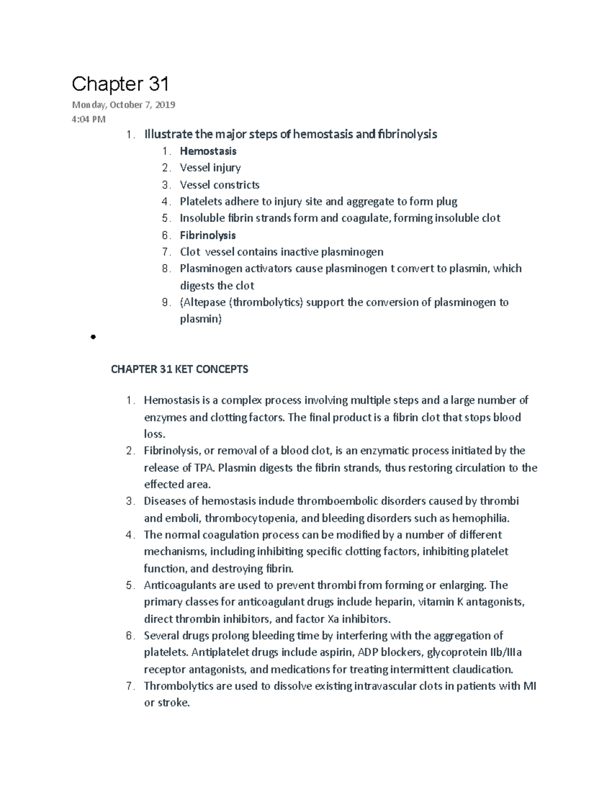 Ch 31 Lecture Notes Chapter 31 Chapter 31 Monday October 7 2019 4