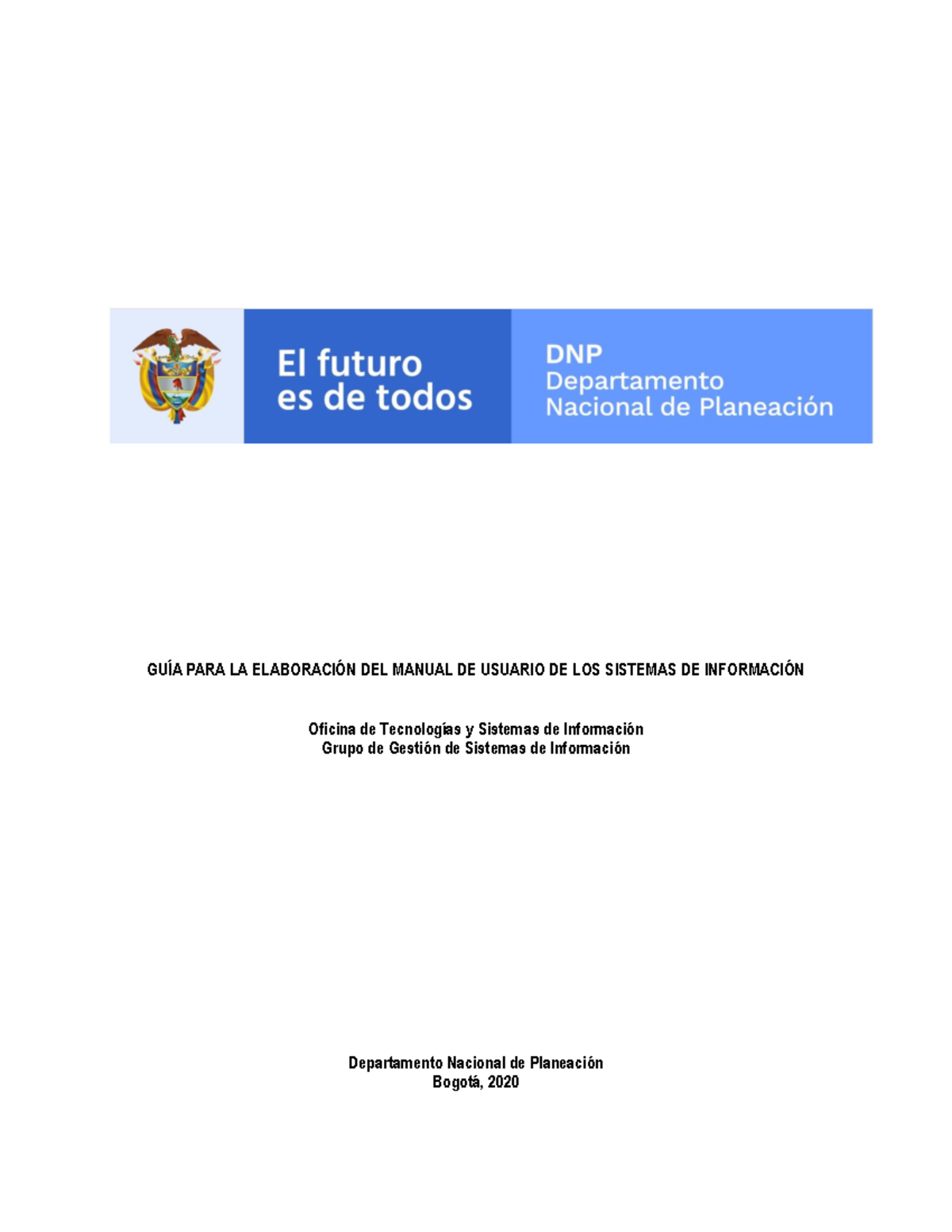 Guía para la Elaboración del Manual del Usuario del Sistema - GUÕA PARA LA ELABORACI”N DEL ...