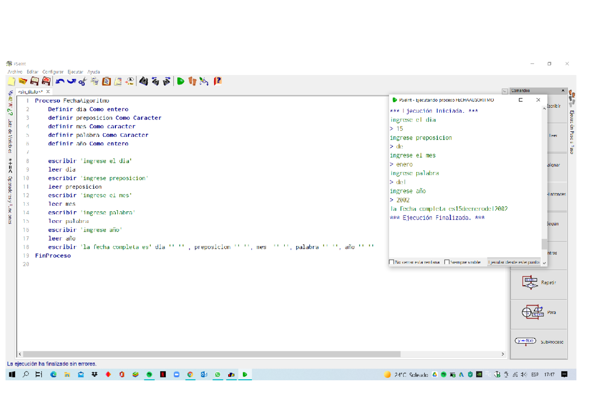 Ejerciciosalgoritmos - principio de algoritmos - Studocu