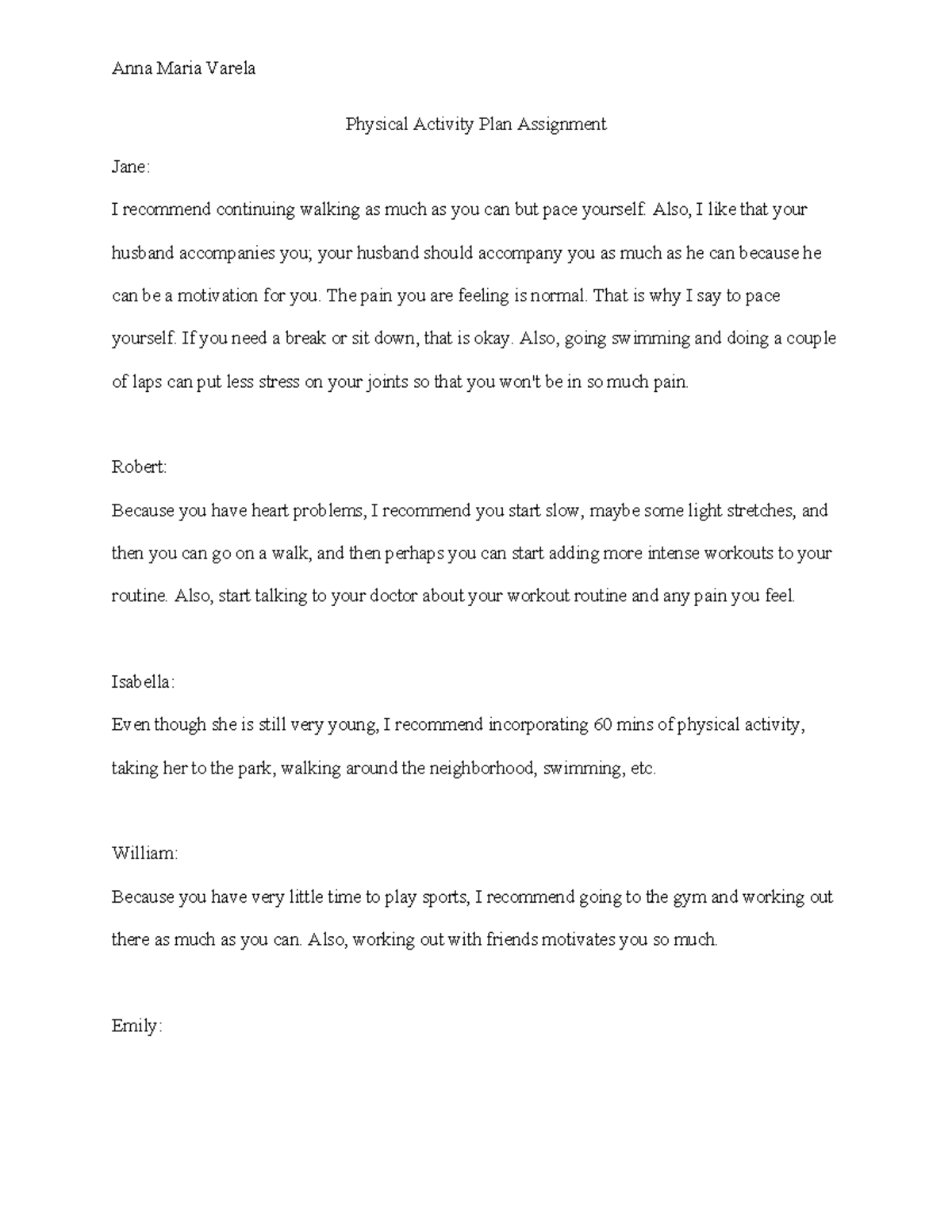 5.7 Physical Activity Plan Assignment - Anna Maria Varela Physical ...