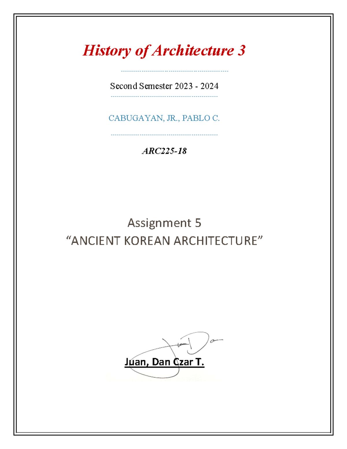 HOA3 Ancient Korean Architecture 2AR1 - History of Architecture 3 ...