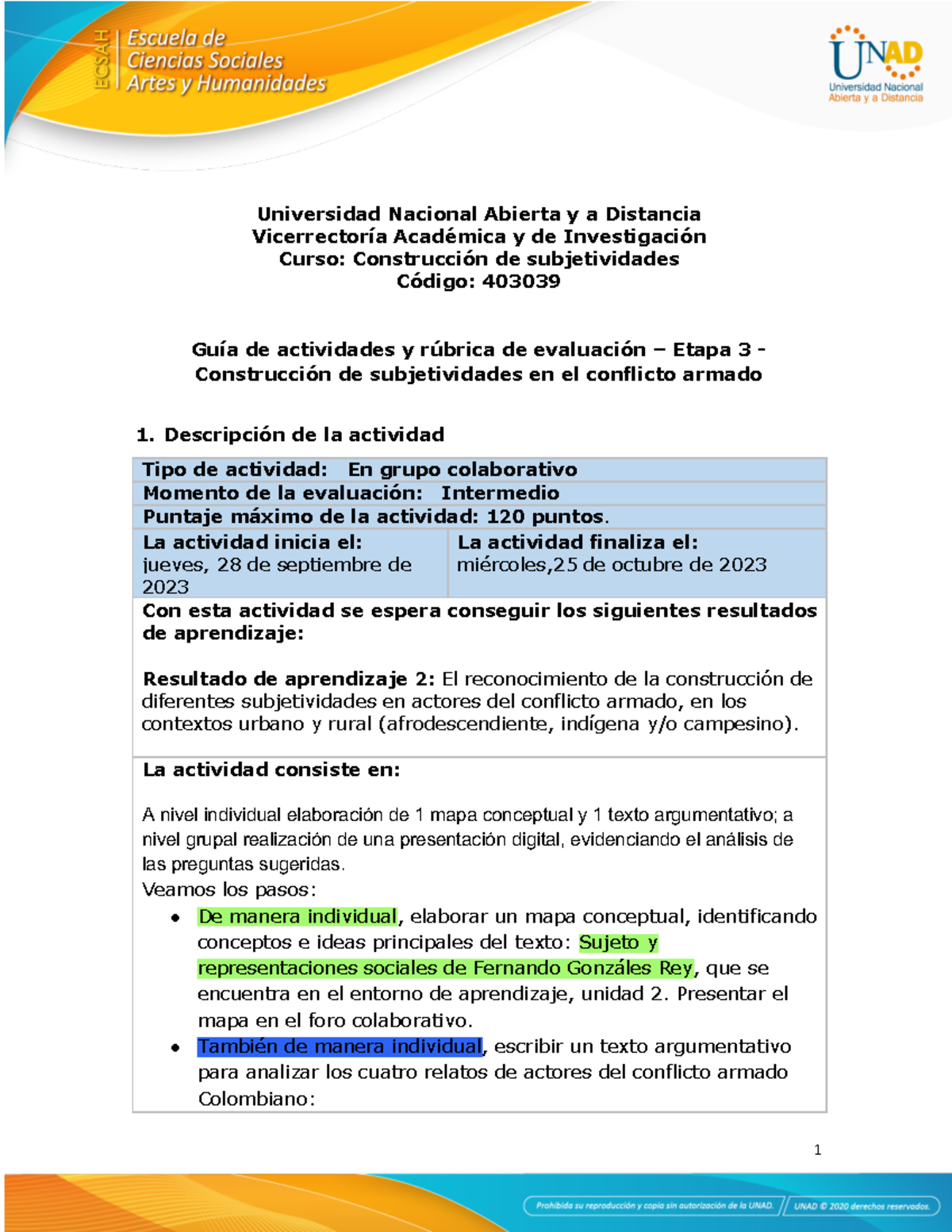 Guía de actividades y rúbrica de evaluación - Unidad 2 - Etapa 3 ...