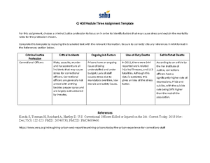 CJ 210 Module Four Assignment Template - CJ 210 Module Four Assignment ...
