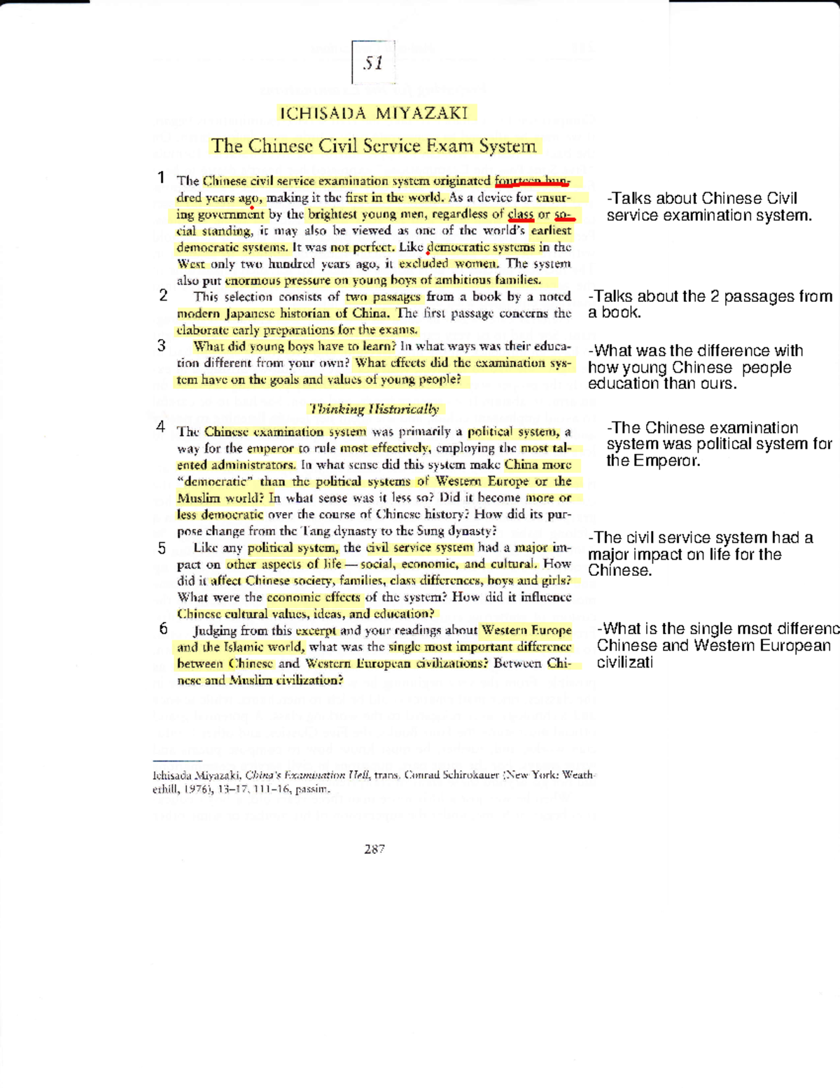 Examination System - Discussion Doc 1 - ICHISADA MIYAZAKI The Chinese ...