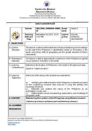 Pdfcoffee - Syllabus - BSEd Social Studies - Studocu