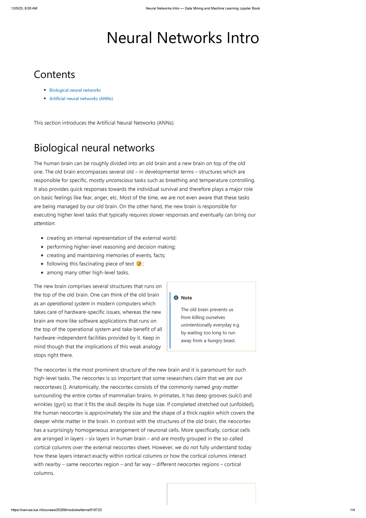 Neural Networks intro - The old brain prevents us from killing ...