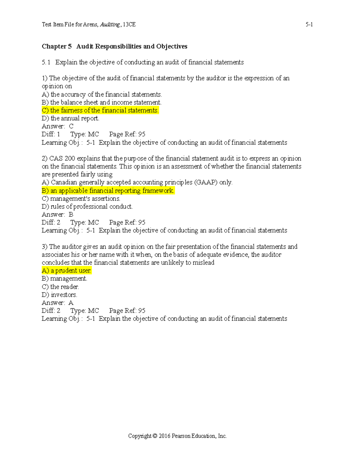 05 arens aas 13ce tif 05 - practice material for each chapter - Chapter ...