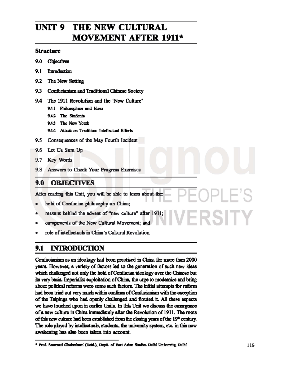 Unit-9 - impact of revolution 1911 - History Of Modern China (1840-1960 ...