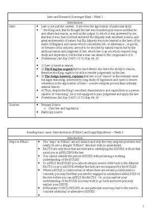 Case Theory Summary - 1 2 PREPARING A CASE THEORY Developing a theory ...