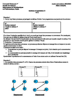 Bases de données avancées Examen,SMI-S6 - Université Mohamed 1er ...