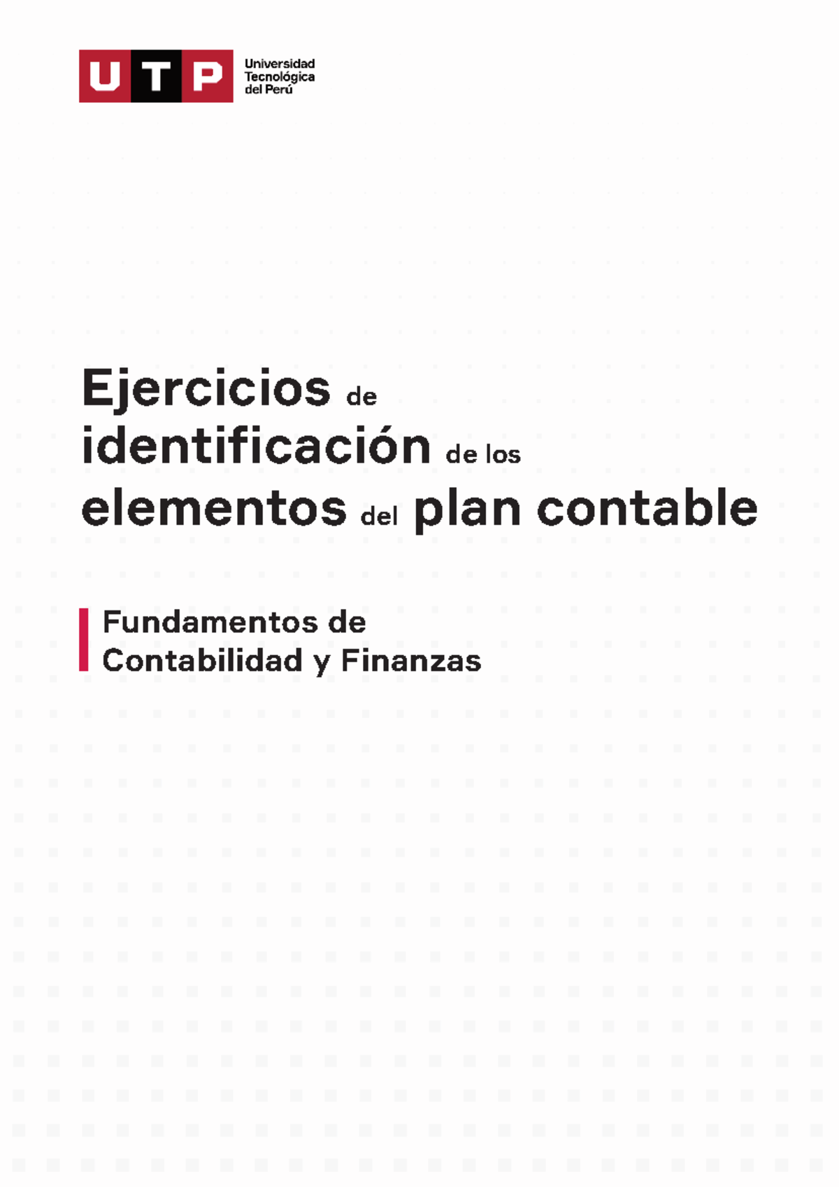📝 Semana 09 - Tema 01: Tarea - Ejemplos de cuentas del Plan Contable General Empresarial - - Studocu