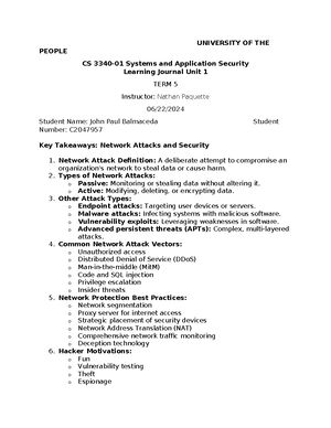 WA - Written ASsignments - Written Assignment CS 2204 - Communications and Networking UNIT 1 ...