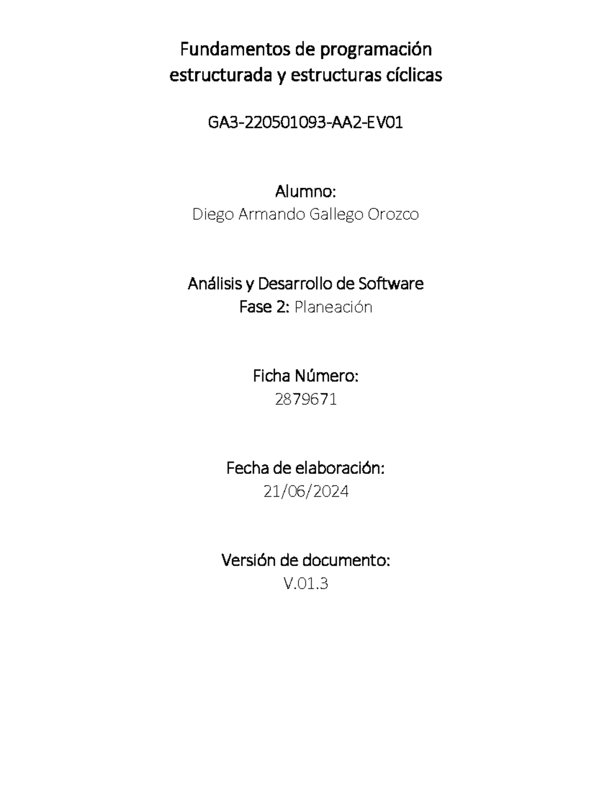 Fundamentos de programación - Fundamentos de programación estructurada ...