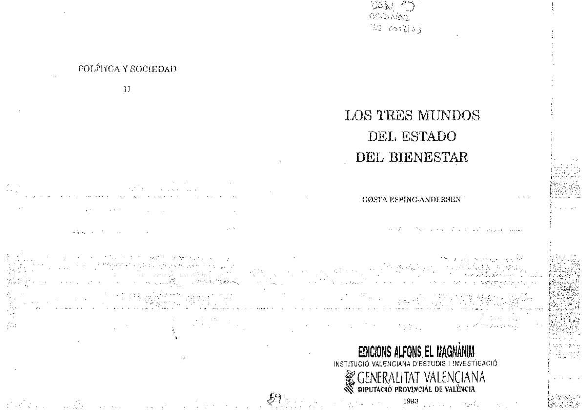 Esping-Andersen Los-tres-mundos-del-Estado-del-bienestar Cap 2 ...