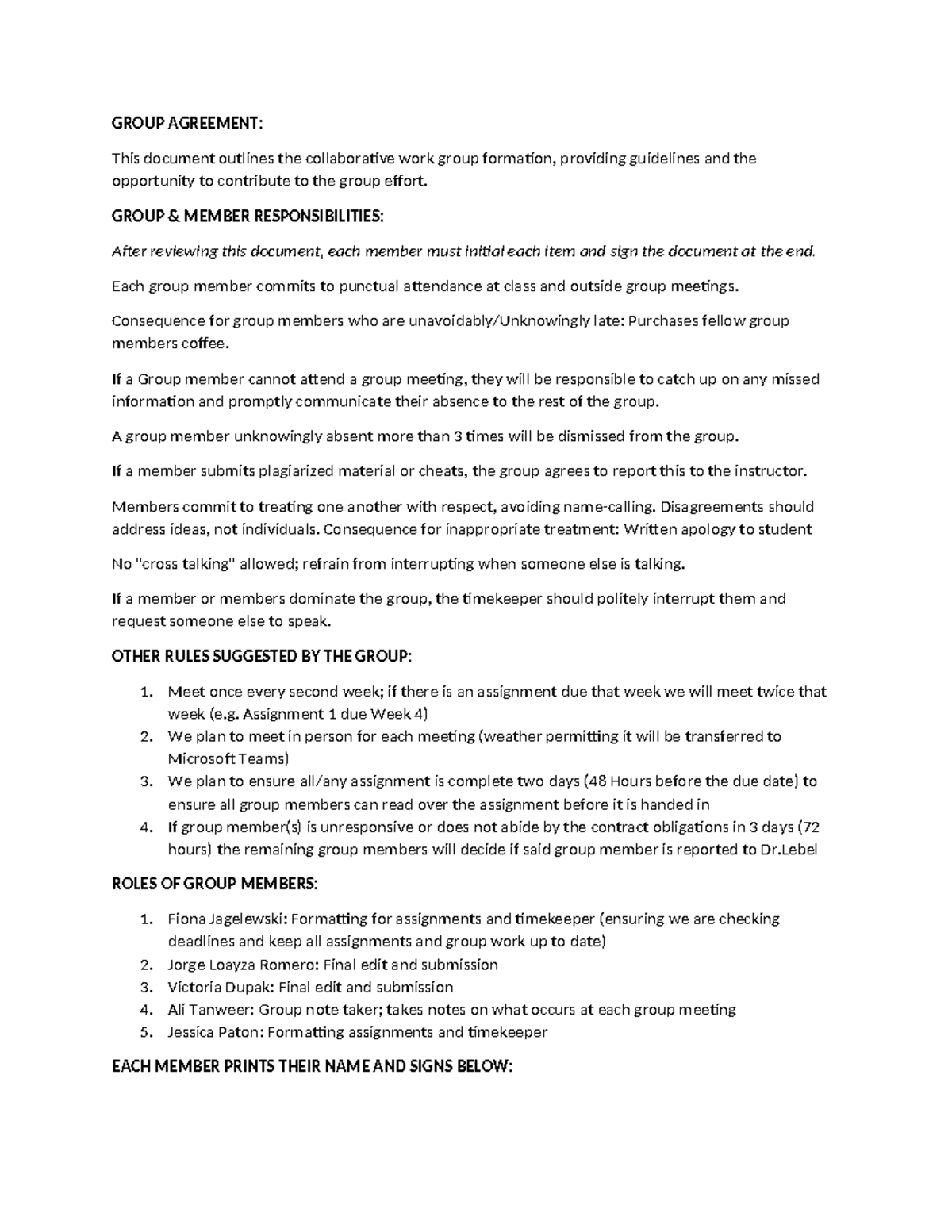 Final group agreement - GROUP AGREEMENT: This document outlines the ...