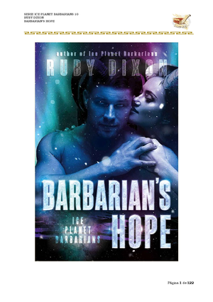 Ruby Dixon - Serie Ice Planet Barbarians - 08 - Barbarian's Taming ...