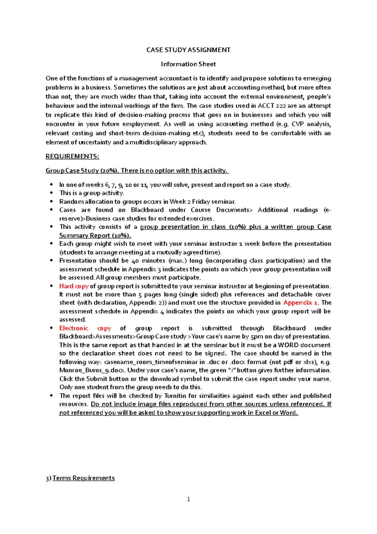 ACCT222 Case Assignment Info 2021 S2 - CASE STUDY ASSIGNMENT ...