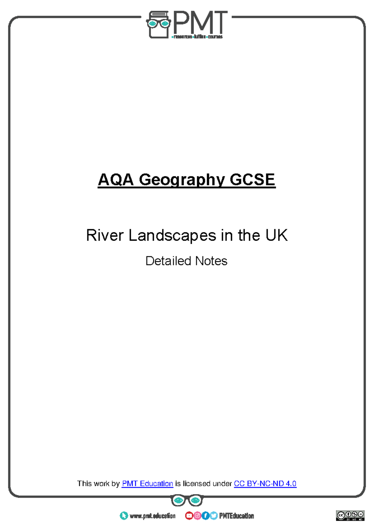 River Landscapes in the UK - bit/pmt-edu-cc bit/pmt-cc AQA Geography ...
