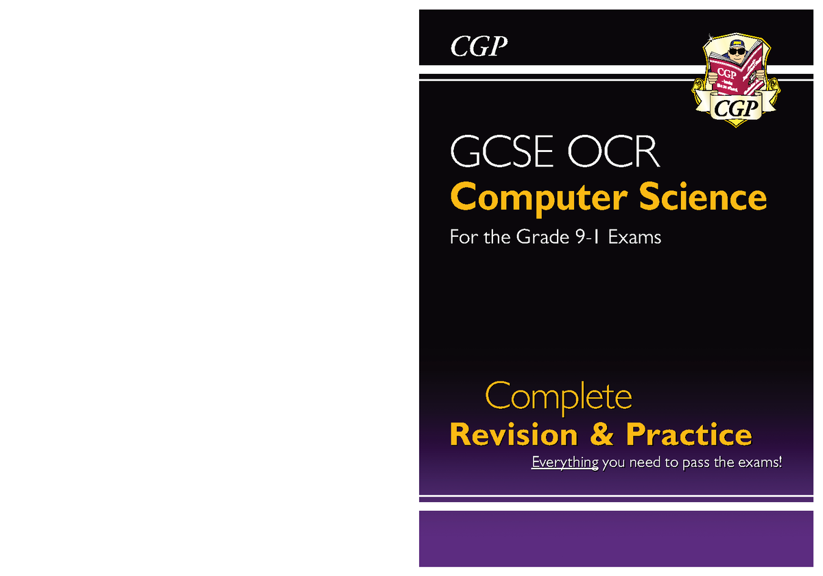 - GCSE Computer Science OCR Complete Revision & Practice-Coordination ...