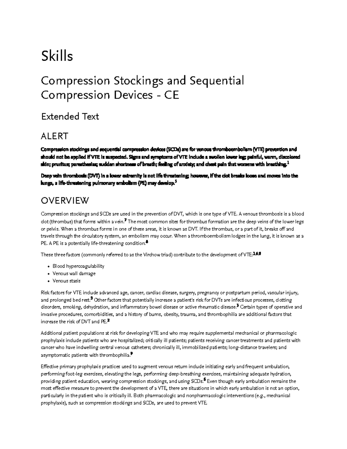 Elsevier Skills- Compression - Skills Compression Stockings and ...
