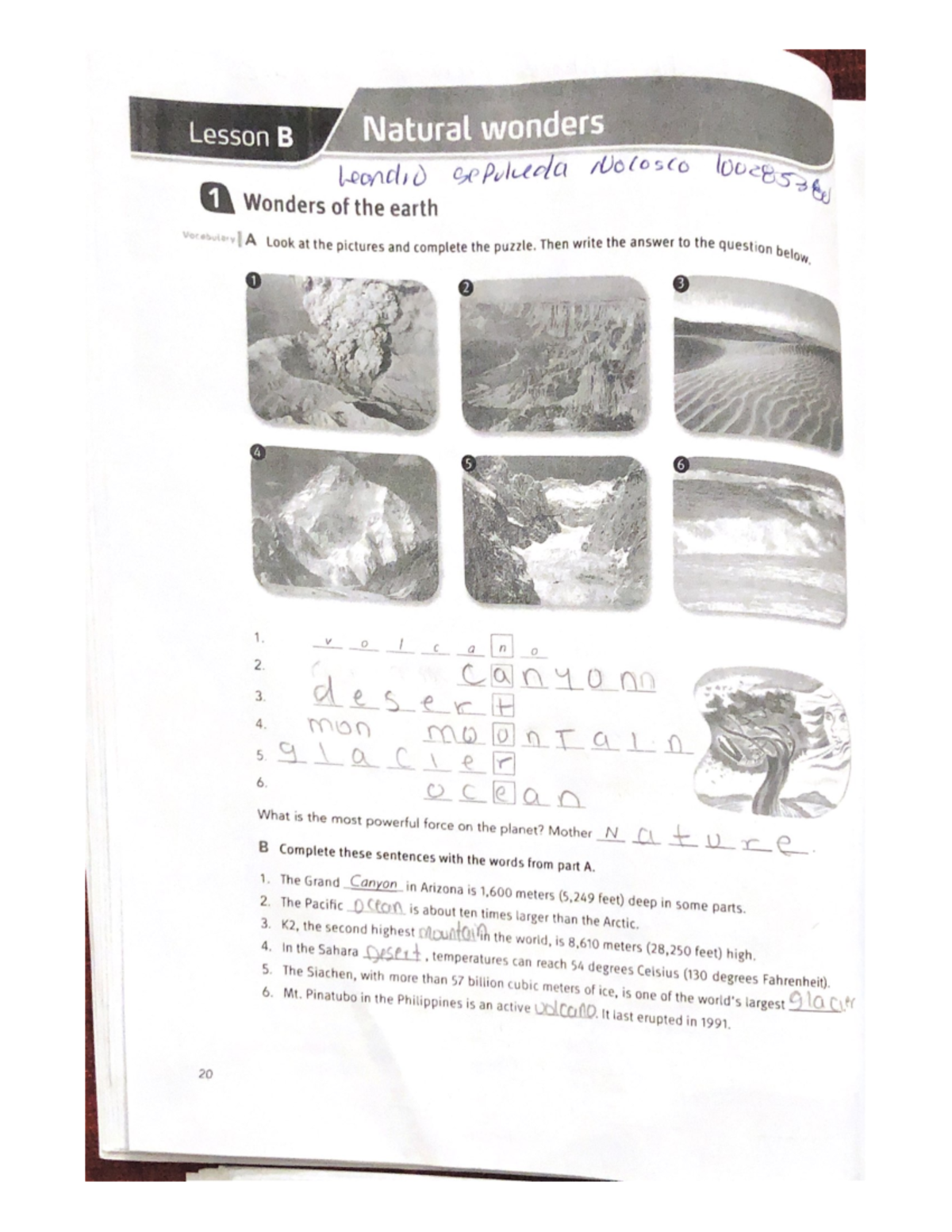 Unit 3 Lesson B Workbook - Inglés II - Studocu