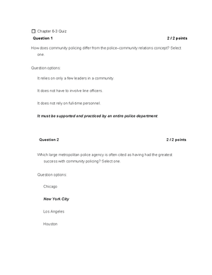 Chapter 3 Check your knowledge - Chapter 3 Check your knowledge 1 ...