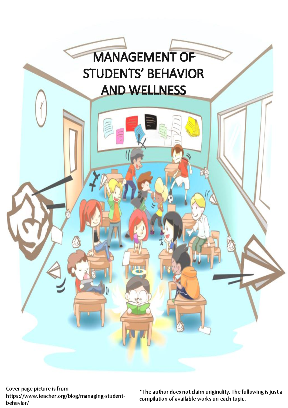 750351841 ED 113 Chapter 2 - MANAGEMENT OF STUDENTS’ BEHAVIOR AND ...