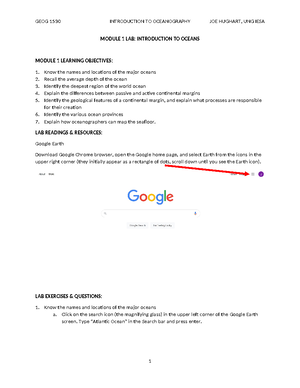 Module 2 Lab Getting Our Bearings - MODULE 2 LAB: GETTING OUR BEARINGS ...