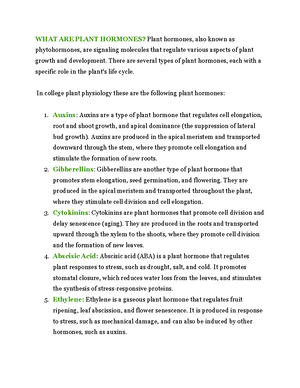 Plant anatomy - Understanding the anatomy of plants is important for ...