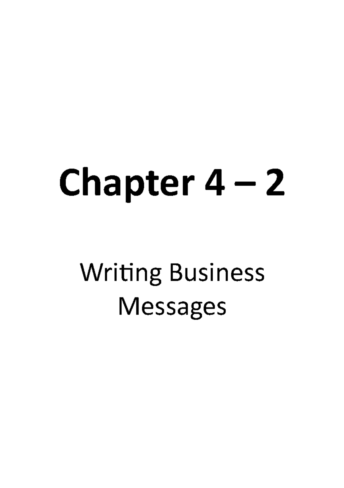lecture2,Chapter 4 -2,COMM-1103-NE4 - Intro to Business/Tech C - COMM ...