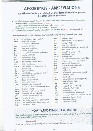 Voorvoegsel en agtervoegsel - Voorvoegsel Voorbeeld be- bedank, beteken ...