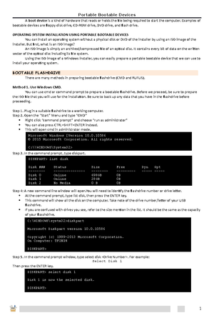 Installation of Operating System - INSTALLING AND CONFIGURING COMPUTER ...
