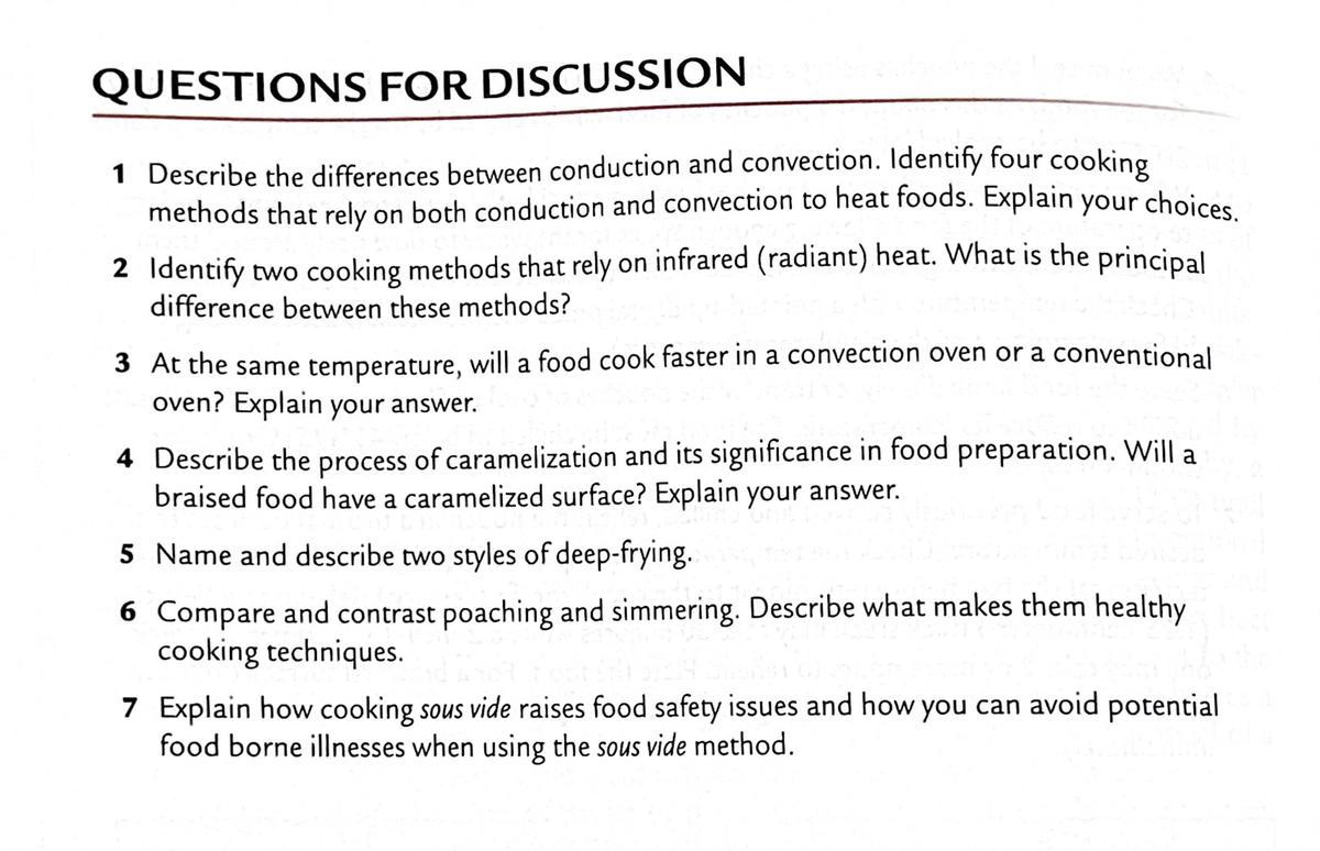 Cooking 25 - Class Review. - HFT 1000 - Studocu