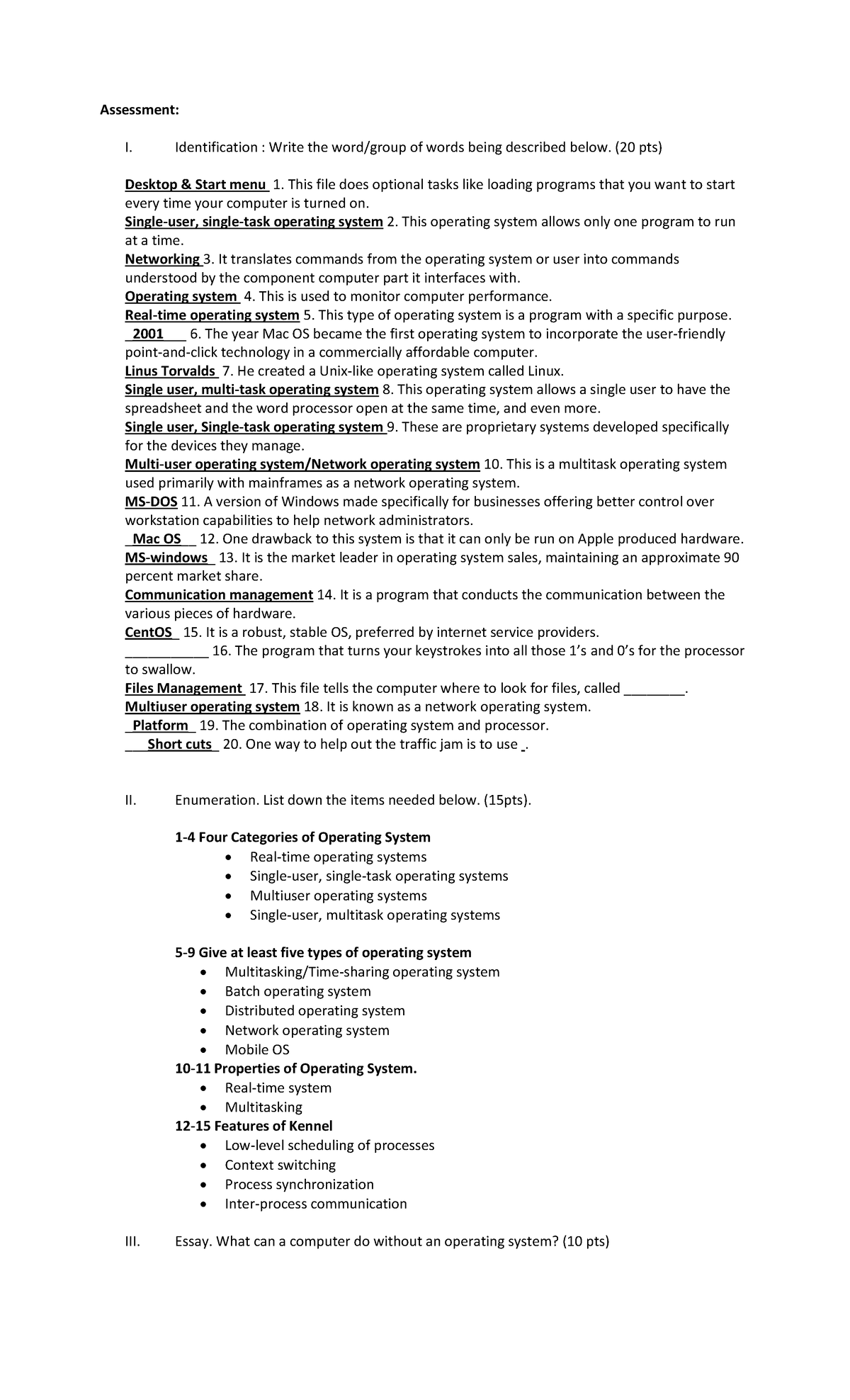 Laman Jeremiah C ass1 BSCp E 3-converted - Assessment: I ...