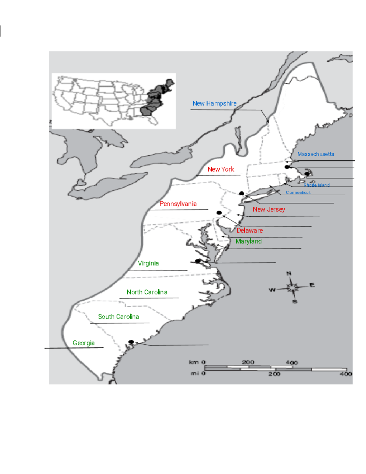 Kami Export 13 Colonies Map and PEGS - 10616853 - Fill in the chart ...