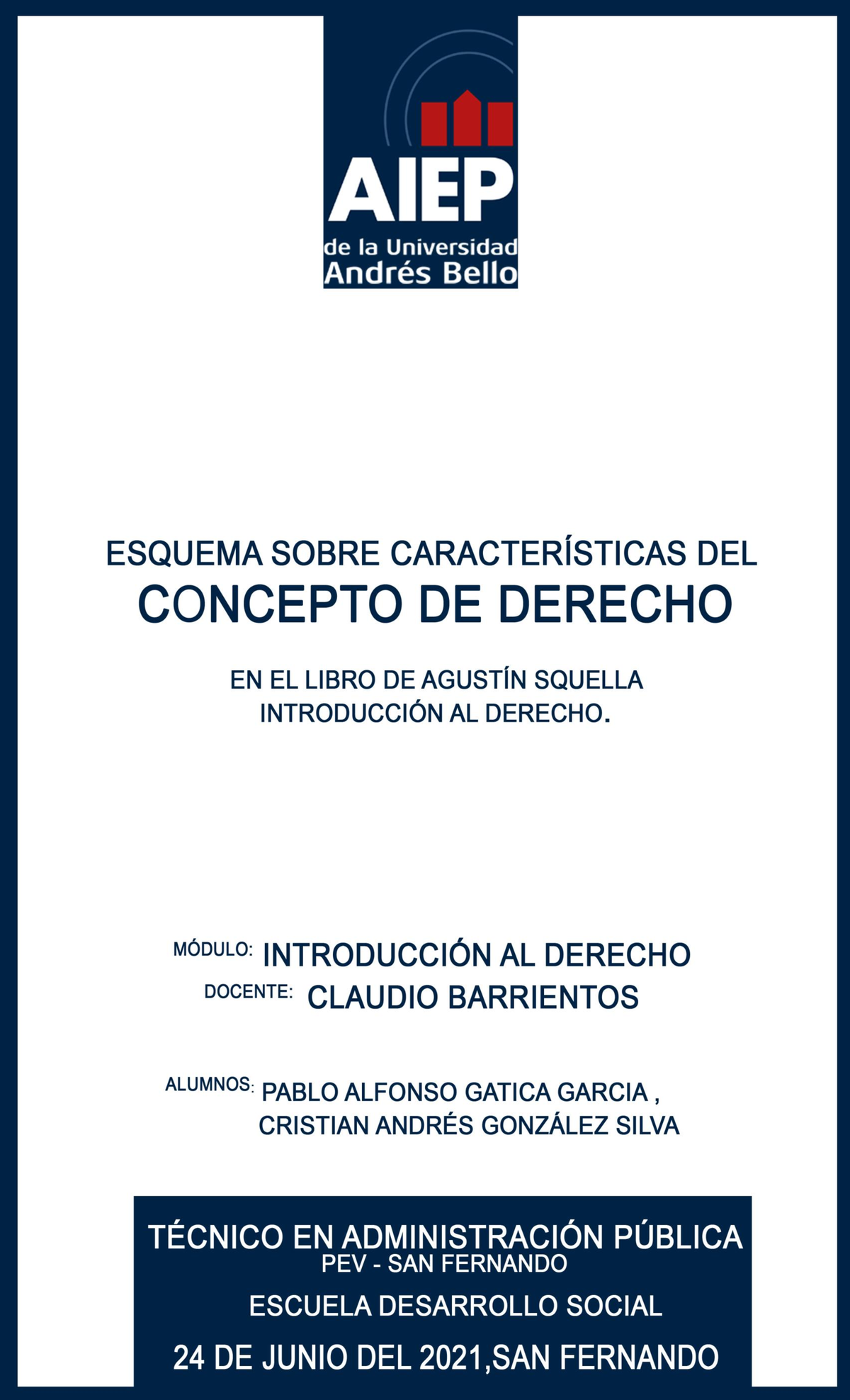Esquema el concepto de Derecho, cap.2 Introducción al Derecho, alumnos ...
